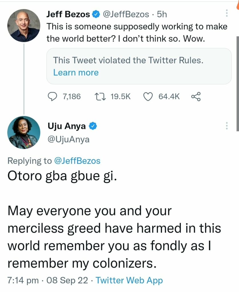 Jeff Bezos And Nigeria-born US Professor Clash Over Tweet On Queen ...