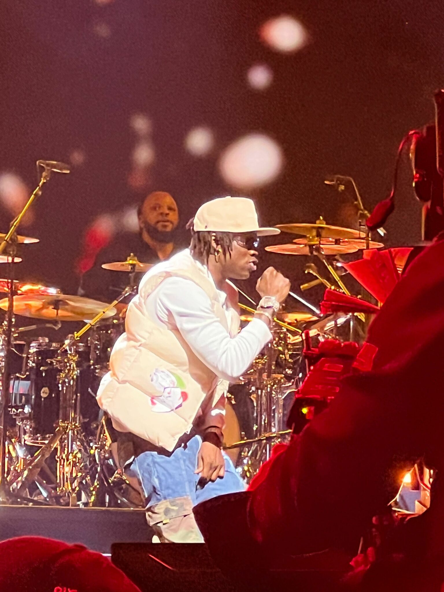 PHOTOS: Burna Boy Alongside Tems And Rema Perform At NBA Halftime Show ...