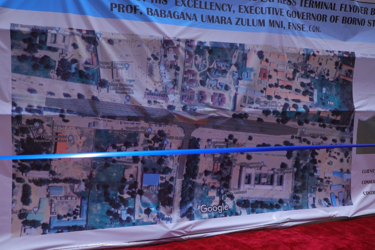 Gov Zulum Flags Off Bornos Second Flyover Project Of N5 8 Billion