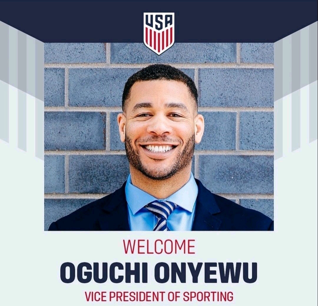 Nigerian-American Oguchi Onyewu Becomes First Vice President For U.S ...