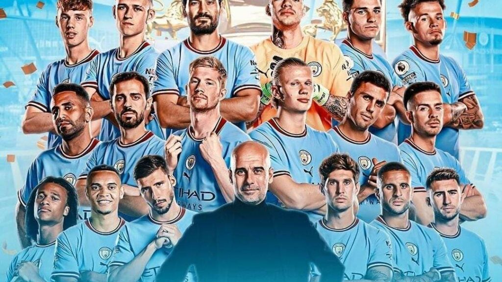 Manchester City Win Premier League For Third Successive Season ...