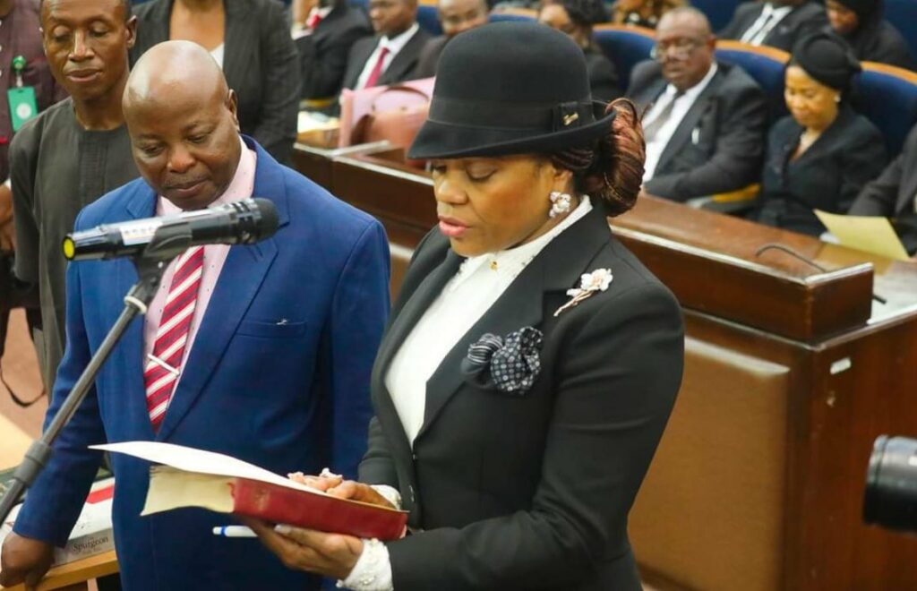 PHOTOS: Wike’s Wife Among 22 Judges Sworn In To Court Of Appeal ...