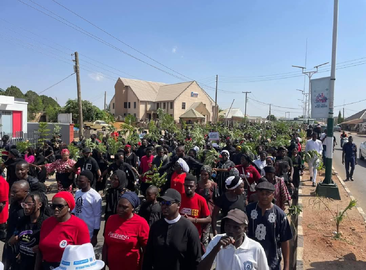 JUST IN: Jos Residents Protest Against Killings In Plateau ...