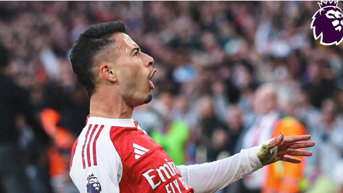 EPL: Martinelli Secures Late Draw For Arsenal Against Man City ...