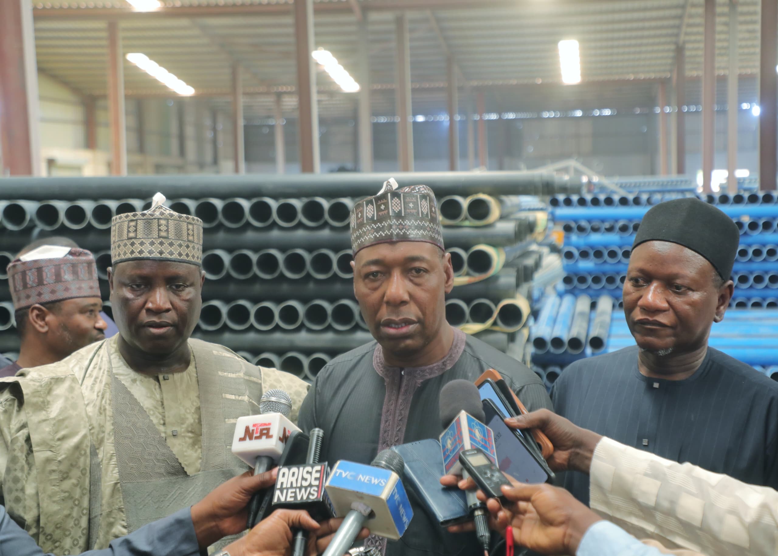 Zulum’s Administration Commence Export Of Plastic Materials To Chad And ...